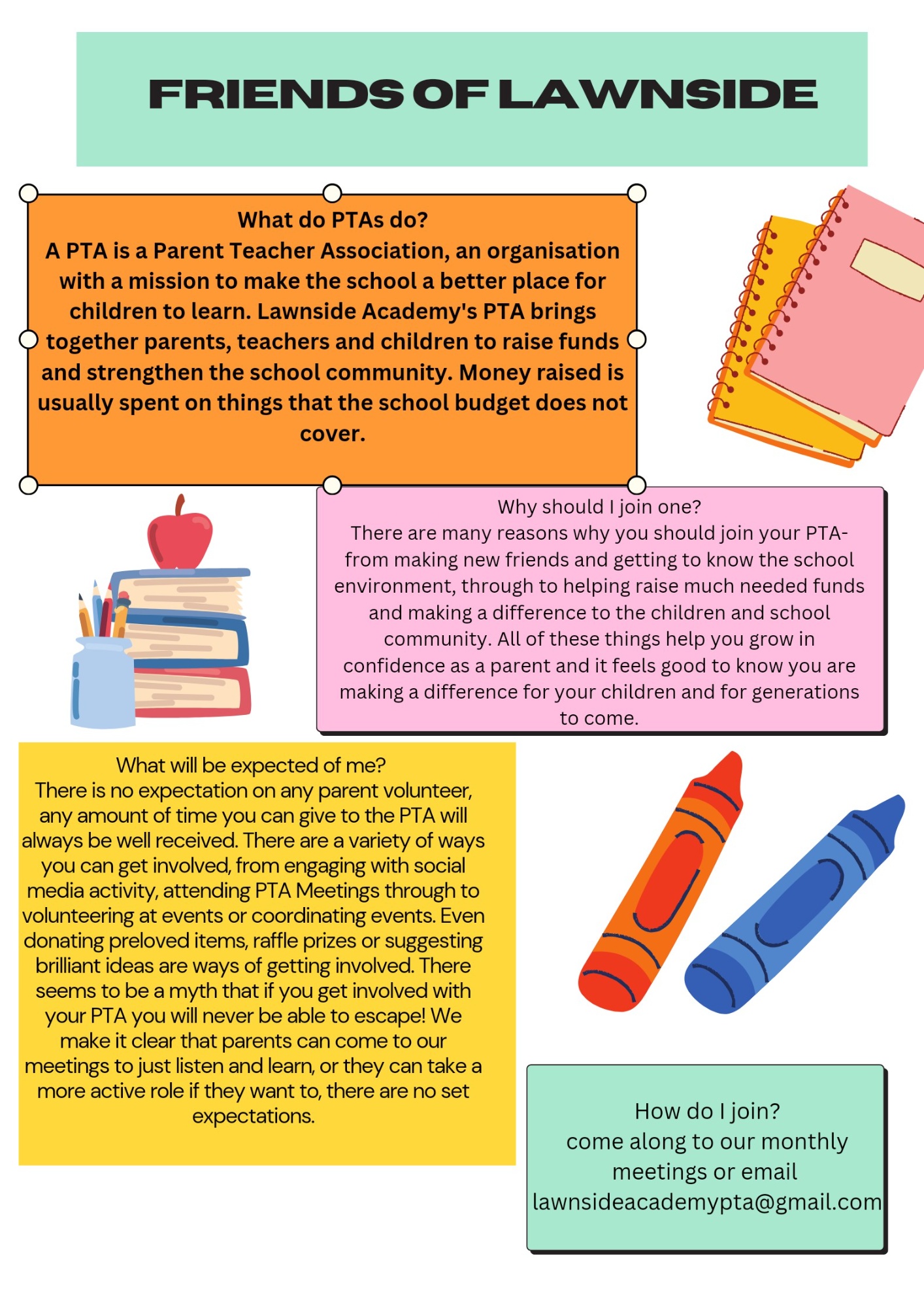 Lawnside Academy - Parent Teacher Association