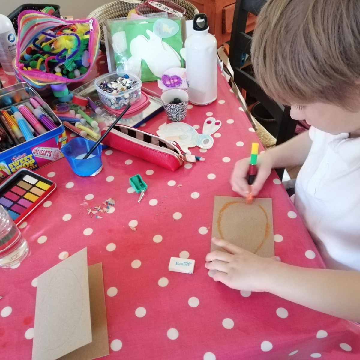 Lawnside Academy - Jasper is getting creative